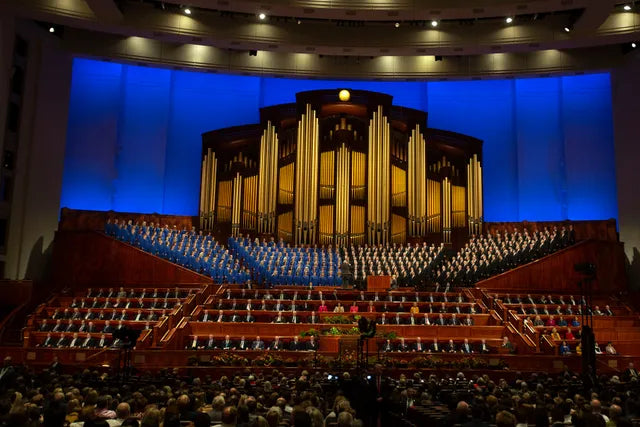 General Conference: Before, During, and After – Tiny 3D Temples